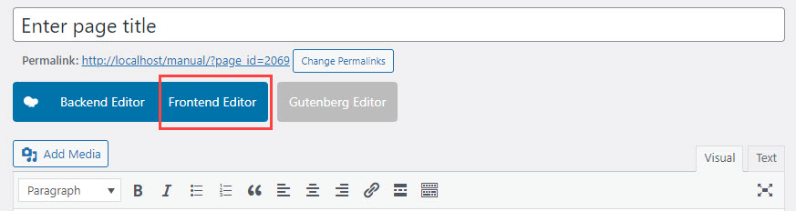 Create using WPBakery – SmartWpThemes